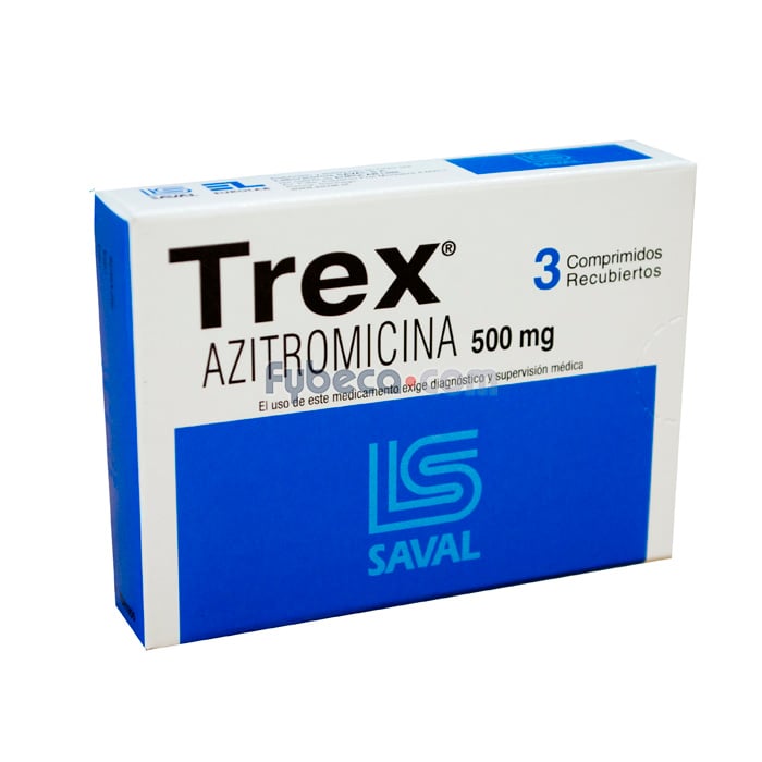 Trex Comp. 500 Mg. C/3 Suelta | Fybeca