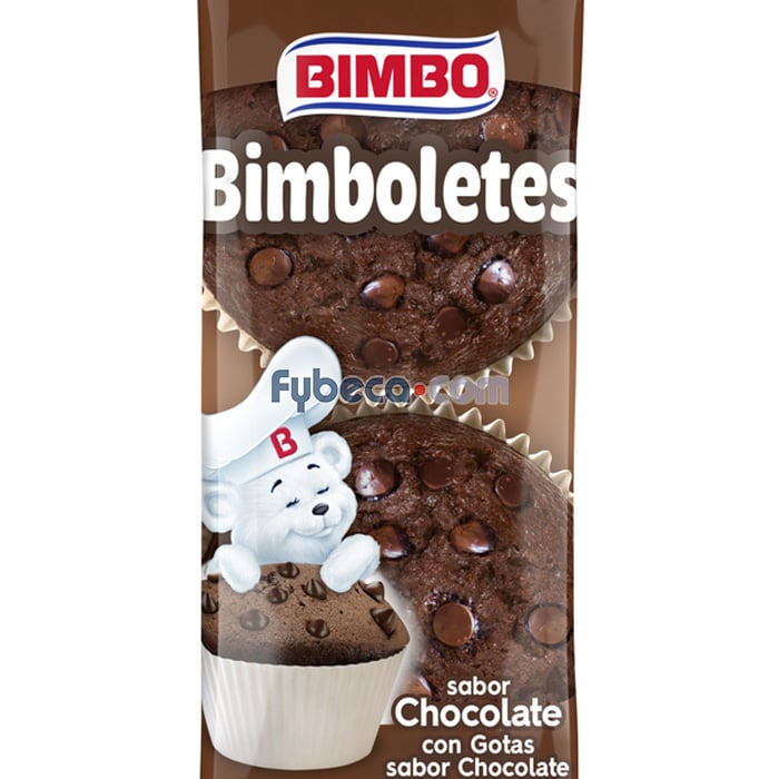 Cake Bimboletes Bimbo De Chocolate Con Chispas 70 G Unidad | Fybeca