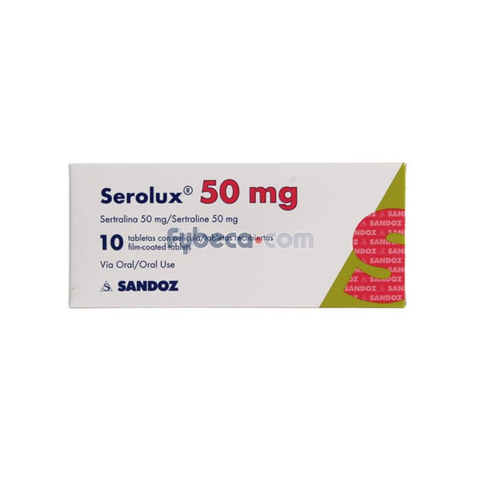 Serolux Tabs 50 Mg C/10 Suelta | Fybeca
