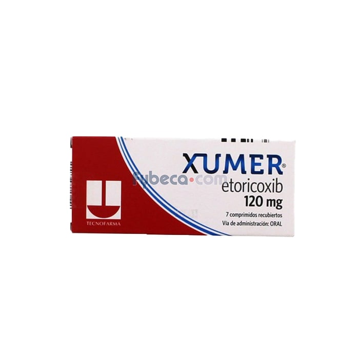 Xumer Comprimidos 120 Mg C/7 Suelta | Fybeca
