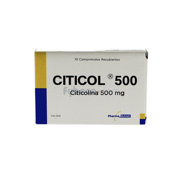 Citicol Comprimidos 500Mg C/10 Suelta | Fybeca