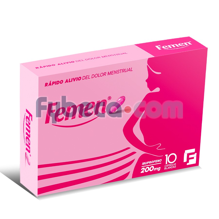 Femen Capsulas Blandas 200Mg C/10 Suelta | Fybeca