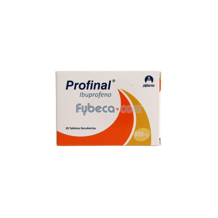 Profinal Tabs 800 Mg C/20 Suelta | Fybeca