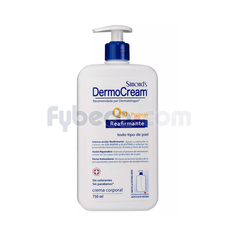 Dermocream Q10 750 Ml | Fybeca