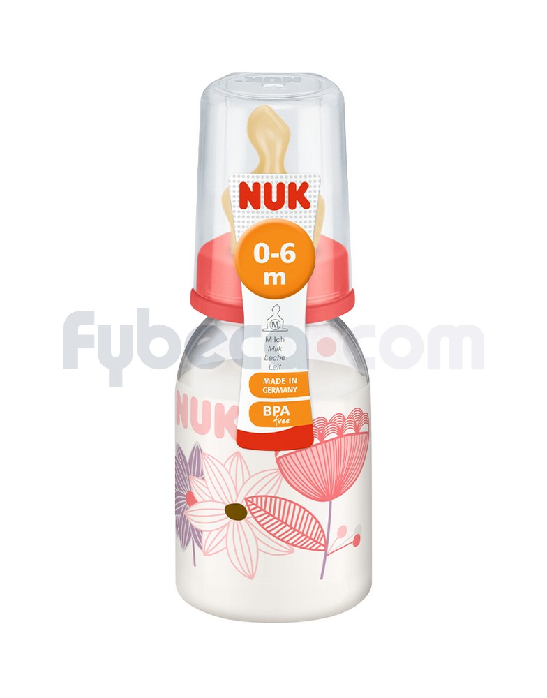 Biberón Nuk Classic 0 A 6 Meses 110 Ml Unidad | Fybeca
