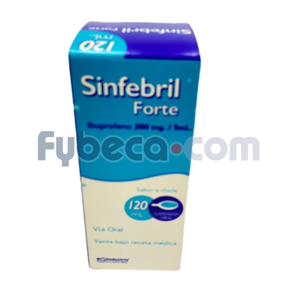 Sinfebril Susp. Forte 200Mg F/120 Ml | Fybeca