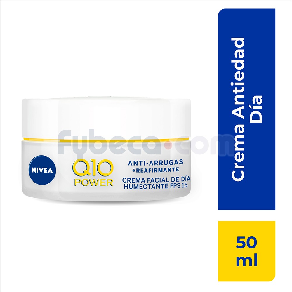 Crema Antiarrugas Q10 Power 50 G Unidad | Fybeca