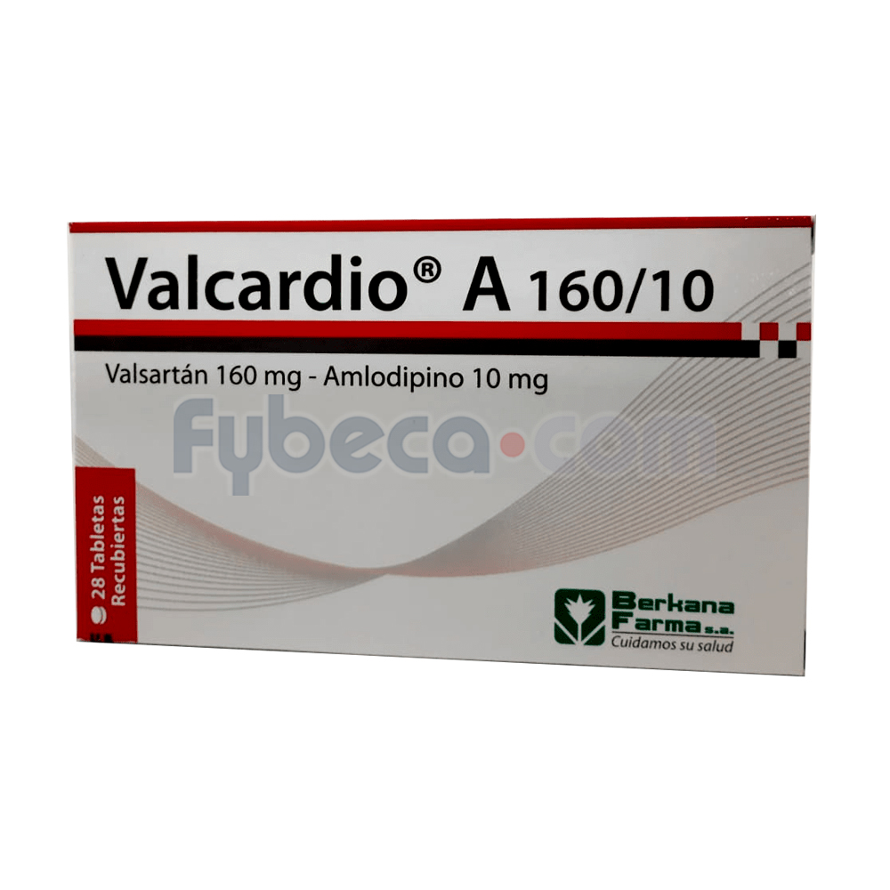 Valcardio A Tabs 160/10Mg C/28 - Suelta | Fybeca
