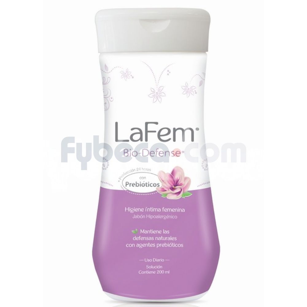 Jabon Intimo Lafem Lafem Bio-Defense X 200 Ml | Fybeca