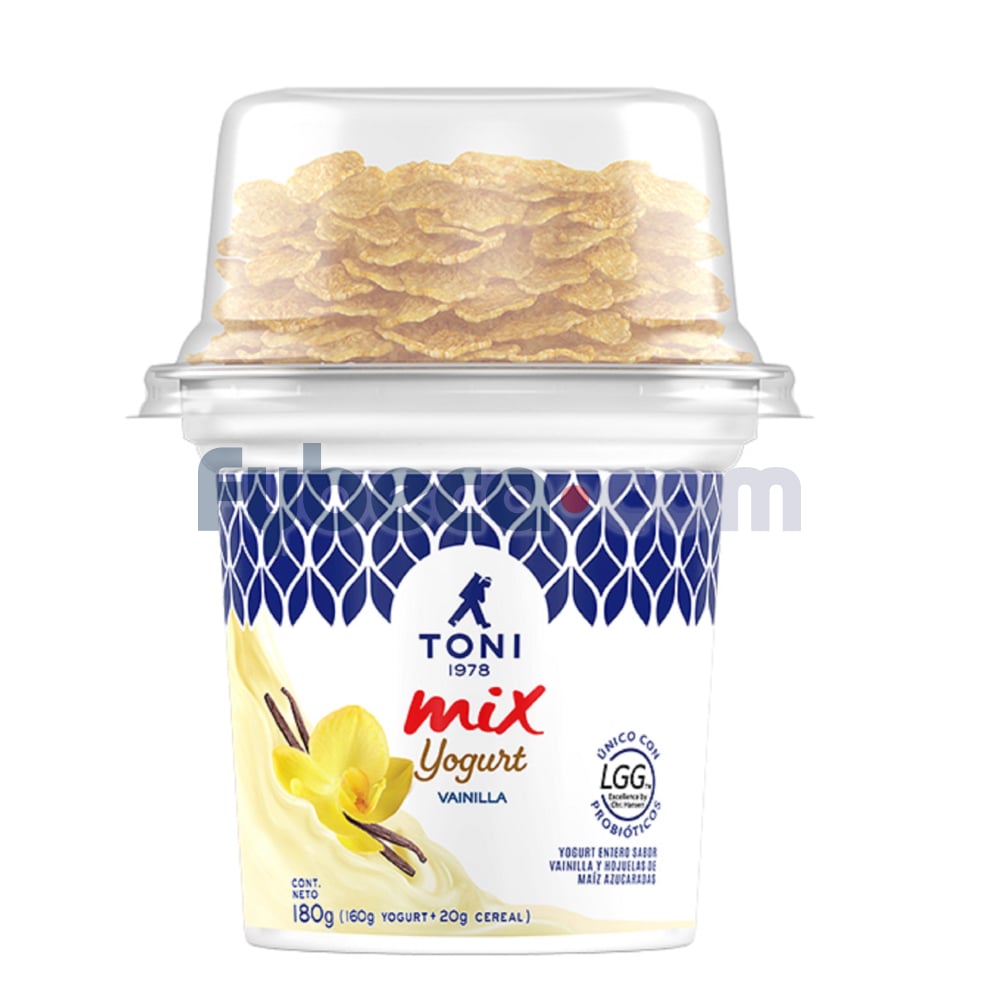 Yogurt Toni Mix Vainilla 180 G Unidad | Fybeca