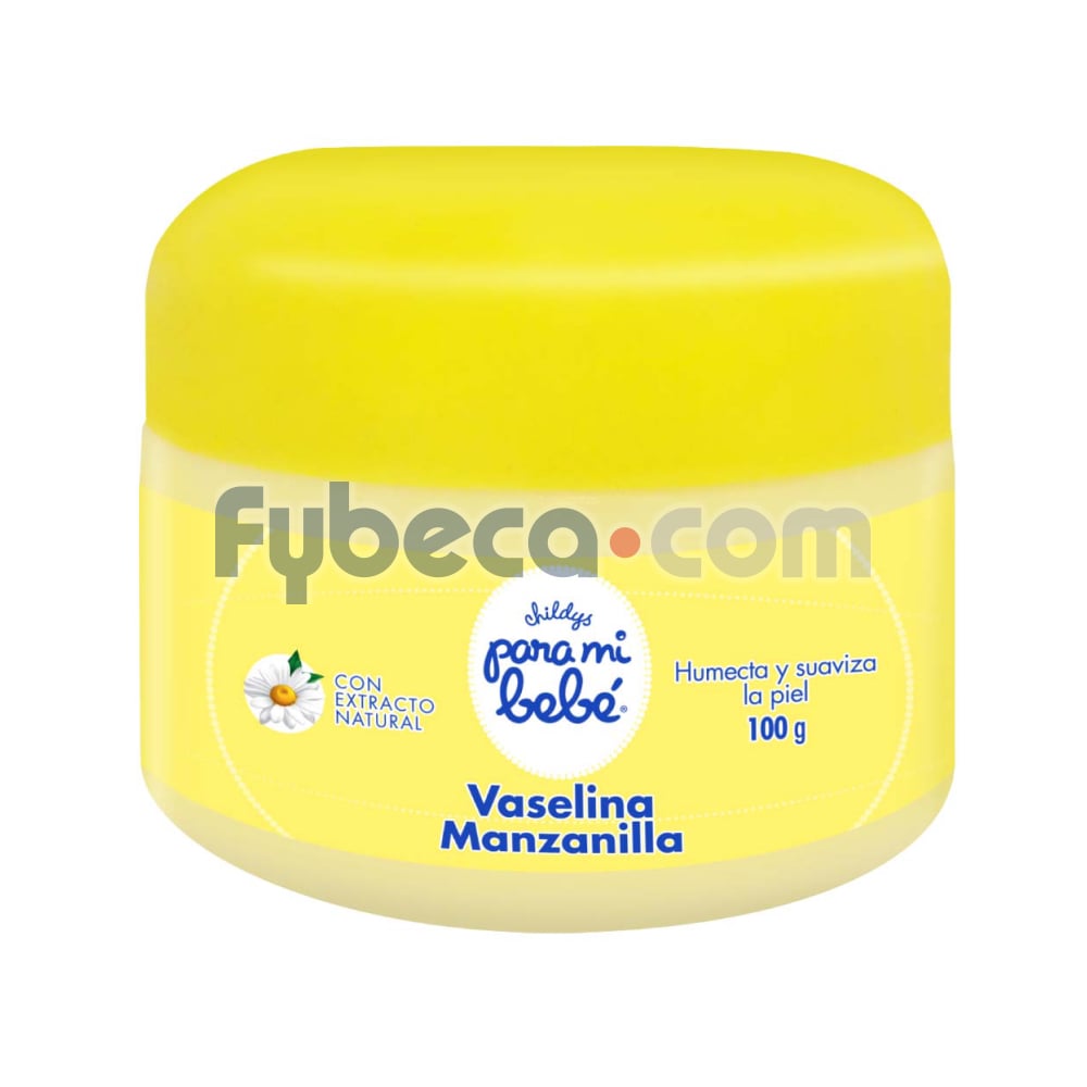 Vaselina Con Extracto Natural Manzanilla 100 G Frasco Unidad | Fybeca