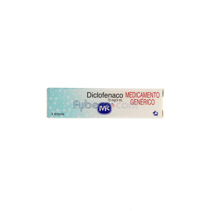 Diclofenac (Mk) Amp. 75 Mg. C/1 | Fybeca