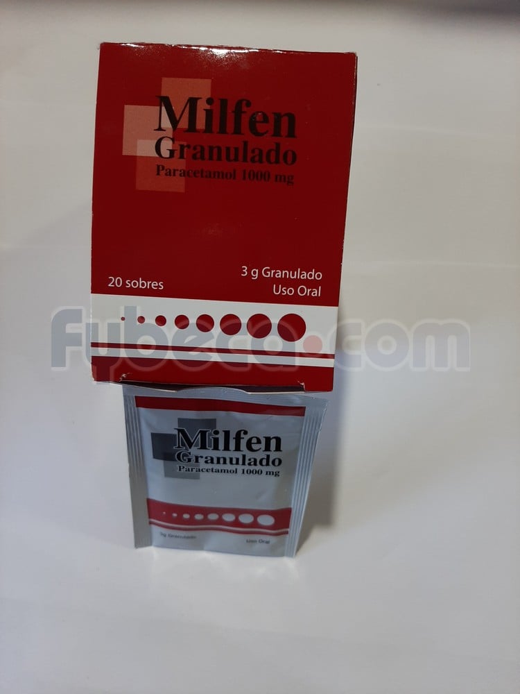 Milfen Sobres 1000Mg C/20 | Fybeca