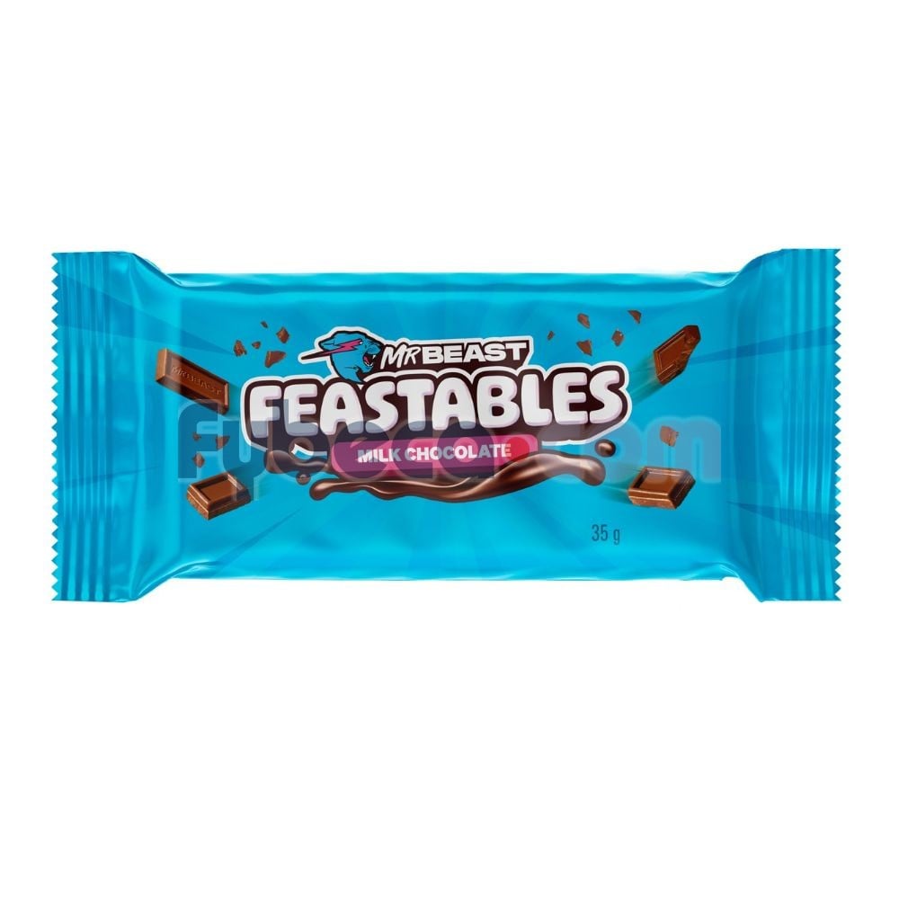Chocolate Feastables Milk Chocolate 35G Unidad | Fybeca