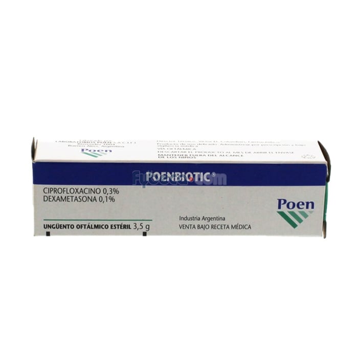 Poenbiotic Unguento Oftalmico Tubo 3,5 G | Fybeca
