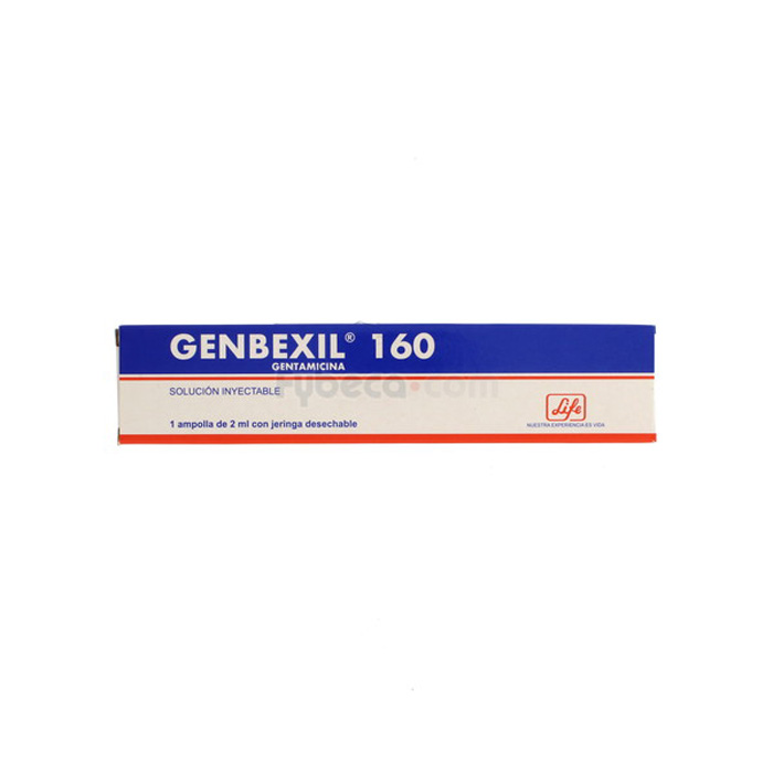 Genbexil Amp.160 Mg.C/Jeringa | Fybeca