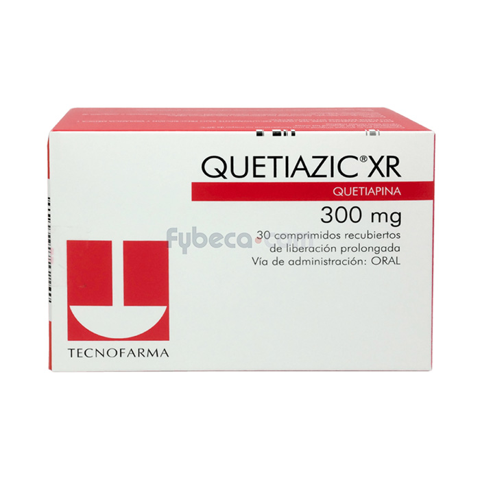 Quetiazic Xr Comp Rec 300Mg C/30 Suelta | Fybeca