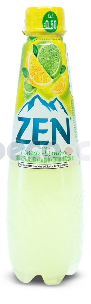 Agua Con Gas Zen Lima Limón 370 Ml | Fybeca