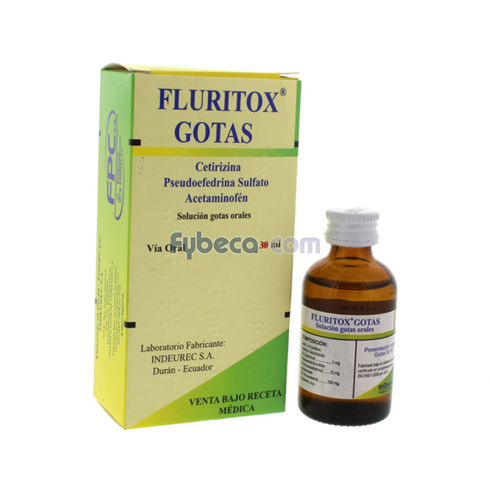 Fluritox Gotas 30 Ml | Fybeca