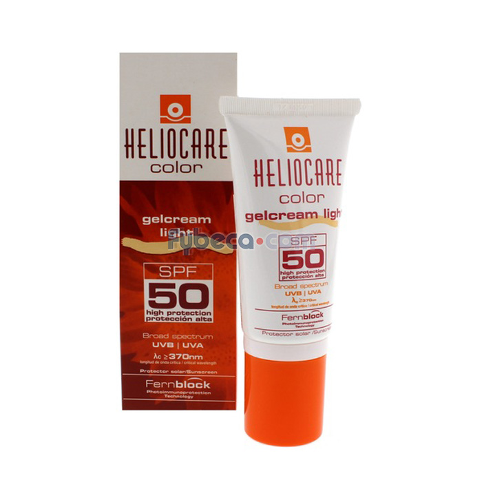 Protector Solar Heliocare Fernblock Color Light 50 Ml Tubo | Fybeca