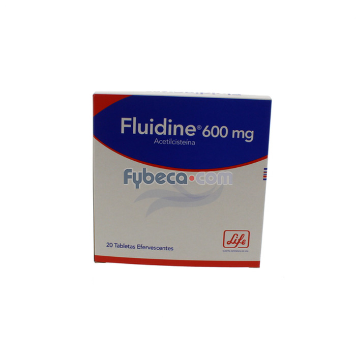 Fluidine Tabs. Efer. 600 Mg C/20 Suelta | Fybeca