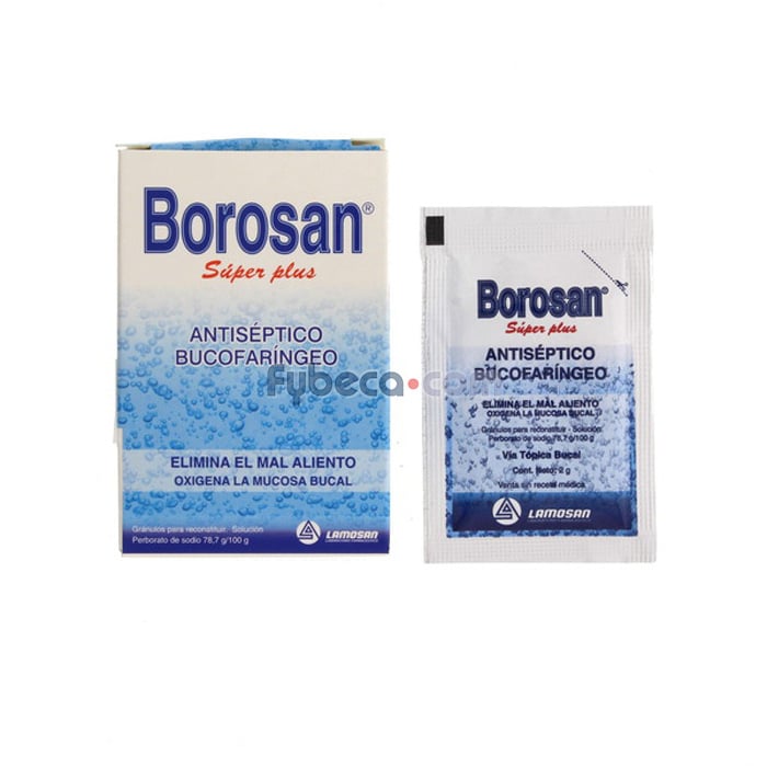 Borosan Sobres 2 gramos caja 10 unidades - Fybeca