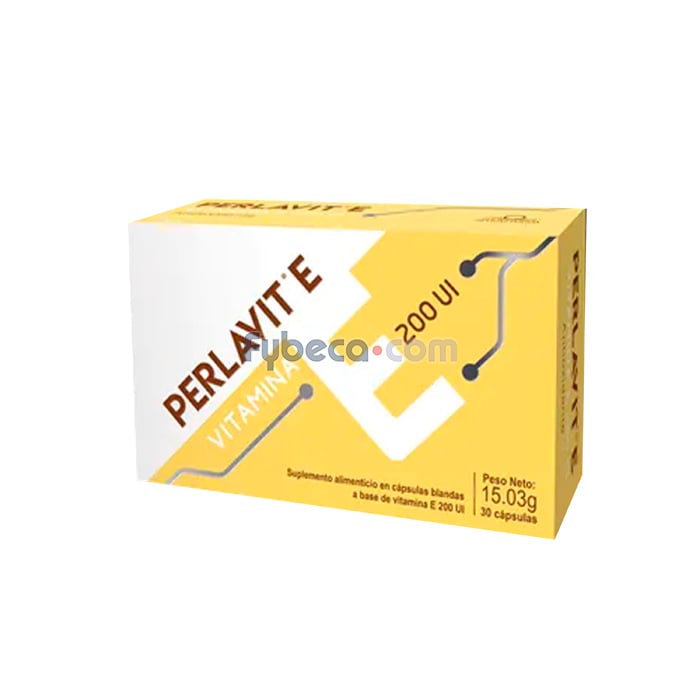 Perlavit E Caps. 200 Ui C/30 Suelta | Fybeca