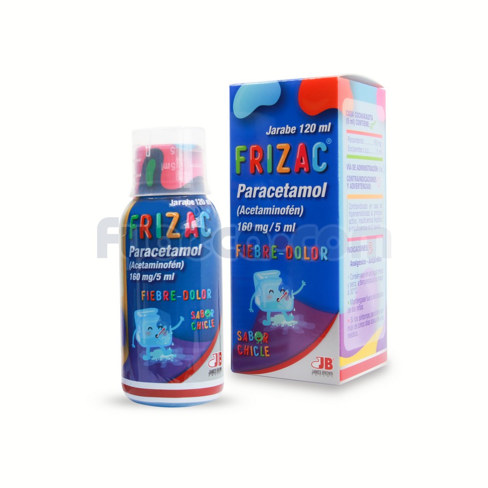 Frizac Jarabe 160 Mg/5 Ml Fco 120 Ml | Fybeca
