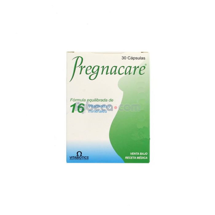 Pregnacare Caps. C/30 Suelta | Fybeca