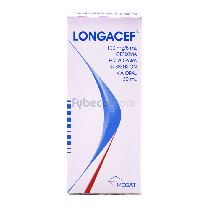 Longacef Suspensión 600 Mg 30 Ml Jarabe | Fybeca