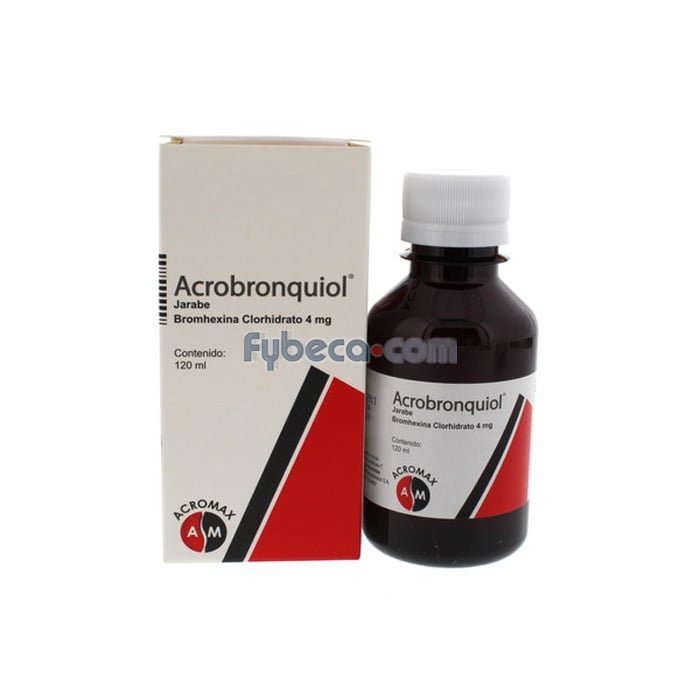 Acrobronquiol Jarabe F/120 Cc. | Fybeca