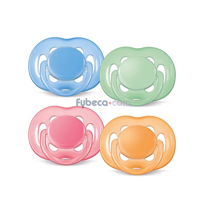 Chupones Free Flow 6 A 18 Meses Avent Paquete | Fybeca