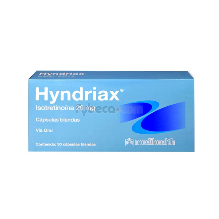 Hyndriax Capsulas Blandas 20Mg C/30 Suelta | Fybeca