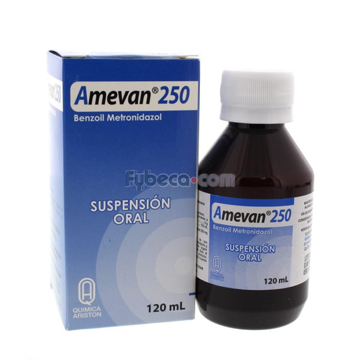 Amevan 250 Mg /120 Ml Jarabe | Fybeca