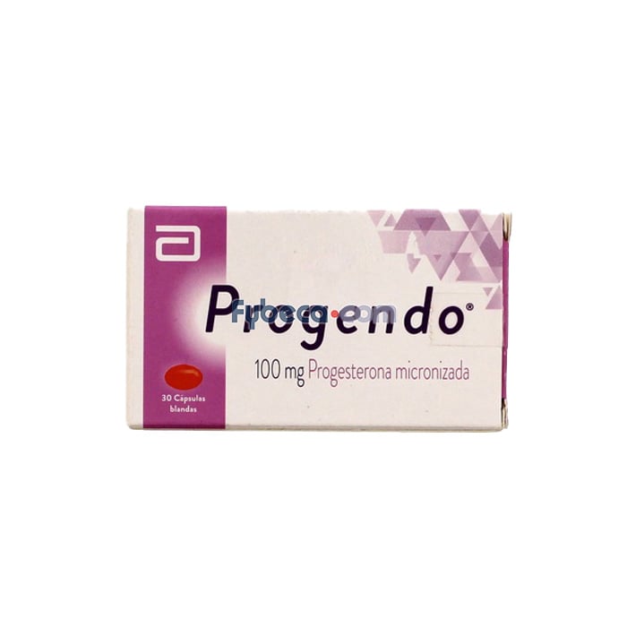 Progendo Capsulas 100 Mg. C/30 Suelta | Fybeca