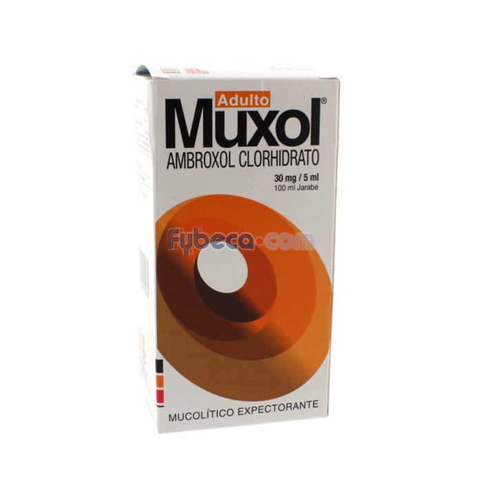 Muxol Suspension Adultos 30 Mg 100 Ml | Fybeca