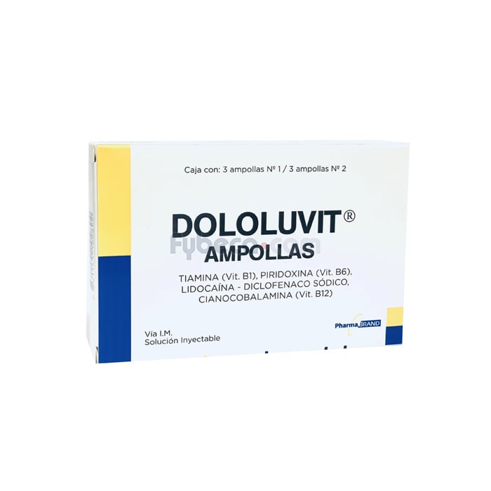 Dololuvit Amps 2Ml+1Ml C/3 Suelta | Fybeca