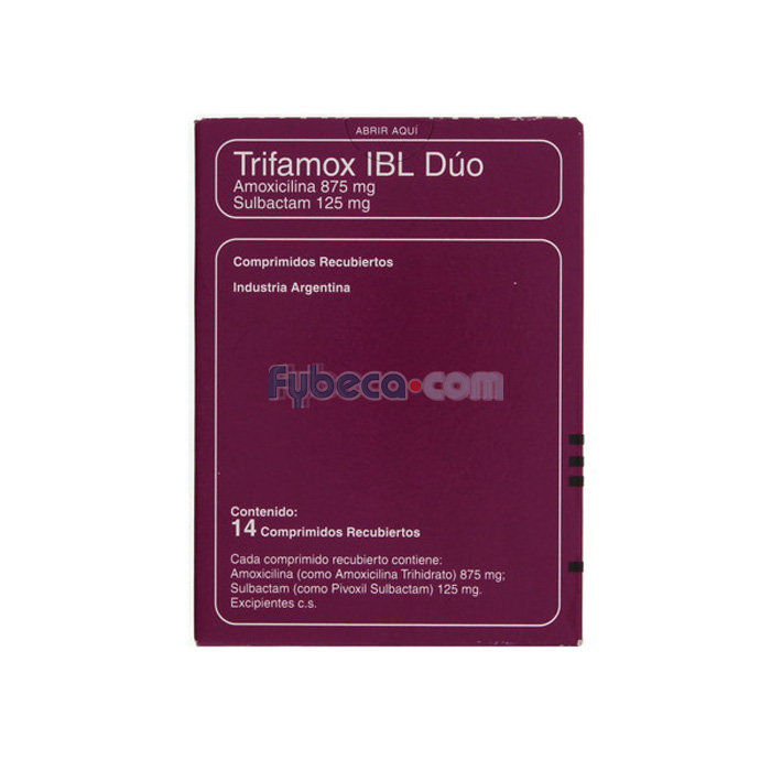 Trifamox Comp. Ibl Duo C/14 Suelta | Fybeca