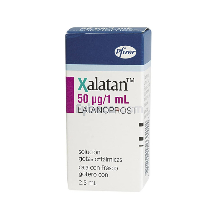 Xalatan Gotas 50 Mg. F/2.5 Ml. | Fybeca