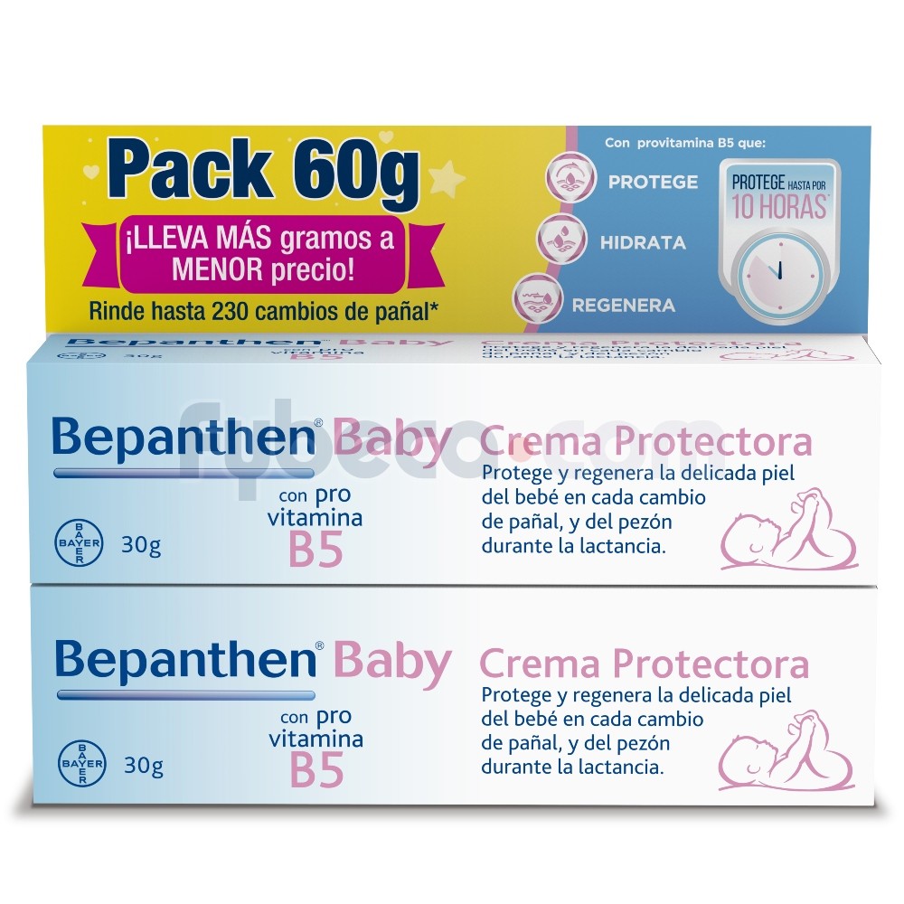 Pack Bepanthen Baby 30 Gr 2Do 50% Dscto | Fybeca