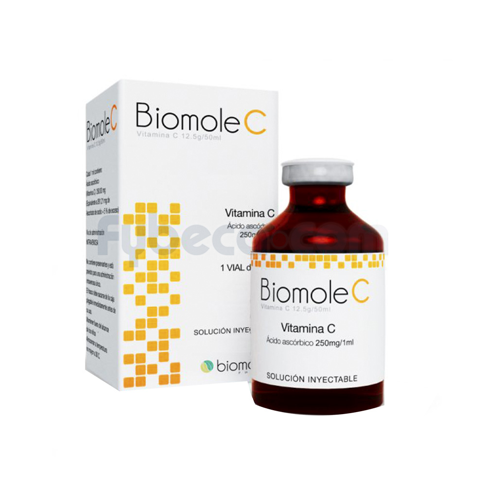 Biomole C 12.5 G / 50 Ml X 50 Ml Iny | Fybeca