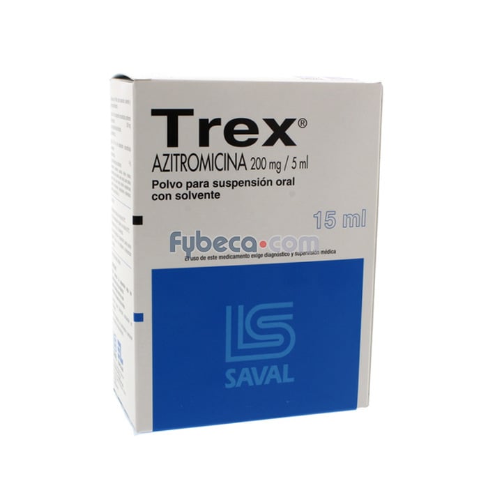 Trex Susp. 200Mg F/15Ml. | Fybeca