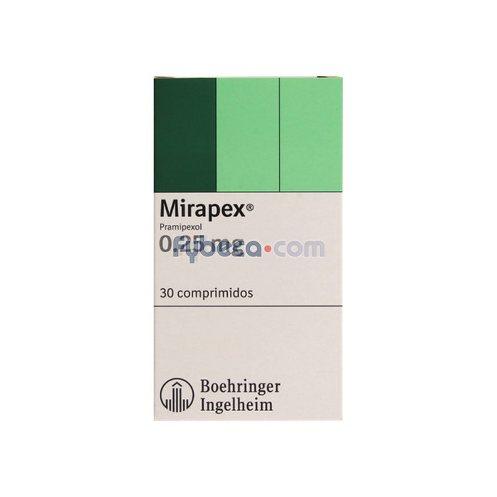 Mirapex Comp.0.25 Mg C/30 Suelta | Fybeca