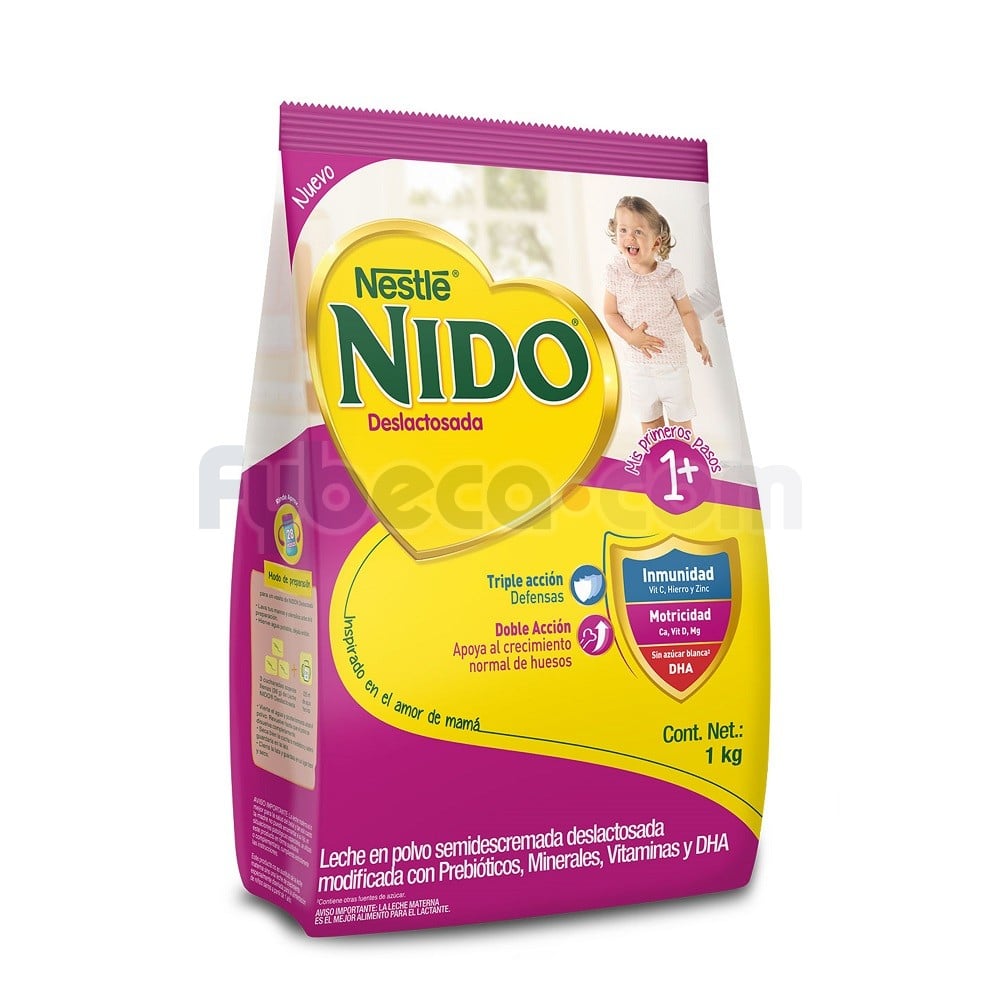 Nido1 Prebio 1Dha Deslact 12X1Kkg Ec | Fybeca