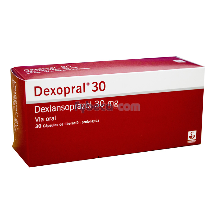 Dexopral 30Mg Caps Lib Prolong C/30 Suelta | Fybeca