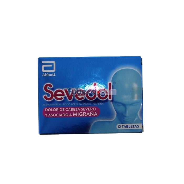 Sevedol Tabletas C/12 Suelta | Fybeca