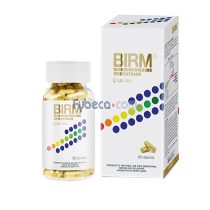 Birm Concentrado Capsulas X 90 | Fybeca