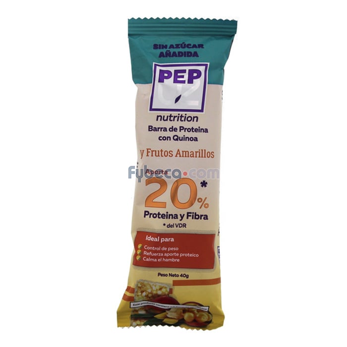 Barra de proteína con quinoa y frutos amarillos - Fybeca