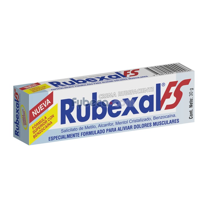 Rubexal Crema Fs 30 G Tubo | Fybeca