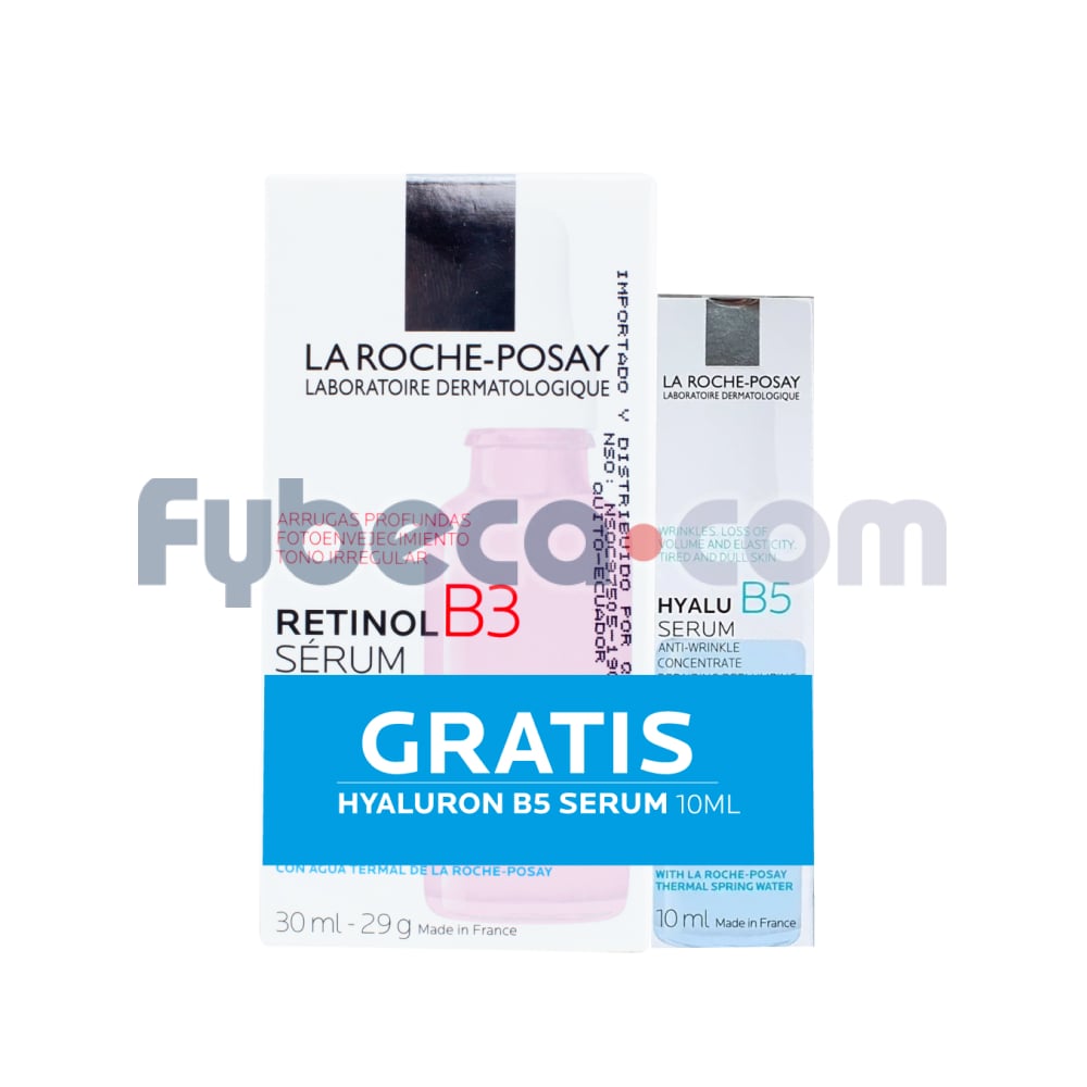 Tratamiento Facial Sérum Retinol B3 + Hyalu Sérum B5 30 Ml / 10 Ml ...